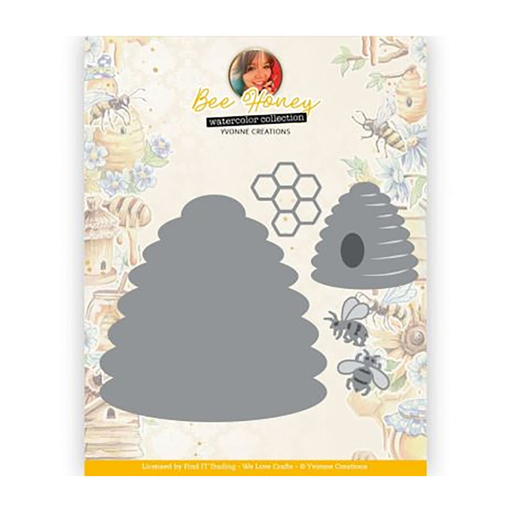 Find It Trading Yvonne Creations Dies - Bee Hive Die YCD10318 – Rubber Stamps by Montarga