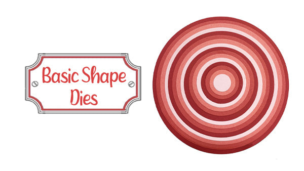 Basic Shape Dies – Rubber Stamps by Montarga