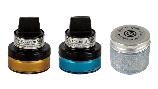 Gilding Polish + Sparkle Paste – Rubber Stamps by Montarga
