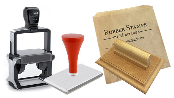 Paper Bag Stamps – Rubber Stamps by Montarga