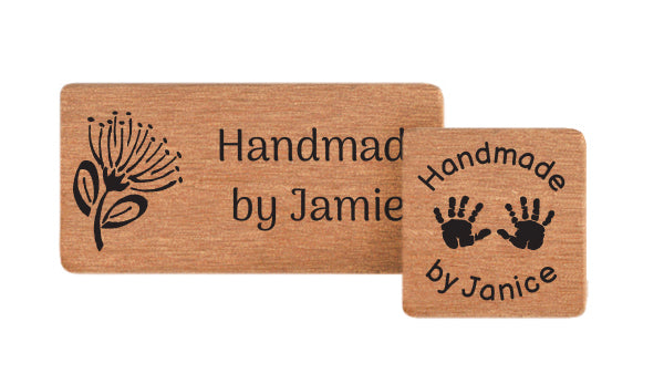 Handmade by Stamps - Personalised – Rubber Stamps by Montarga