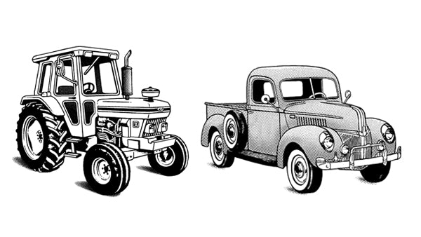 Transport Stamps – Rubber Stamps by Montarga