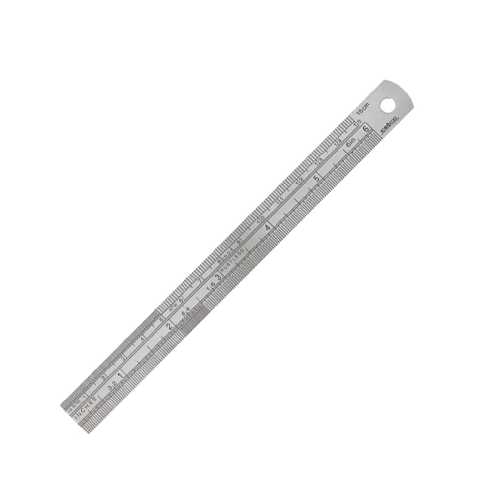 Celco Ruler Metal - 15cm – Rubber Stamps by Montarga