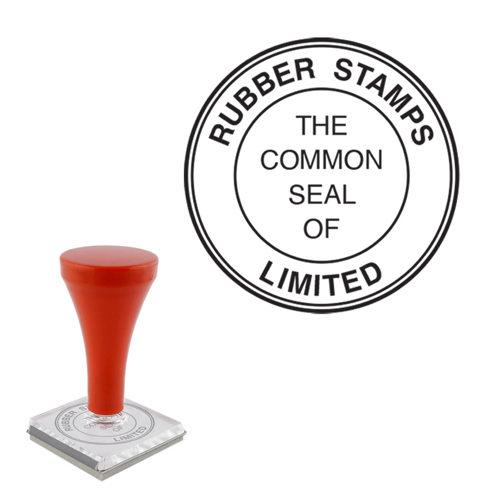 Common Seal Handle Rubber Stamp | Montarga – Rubber Stamps by Montarga