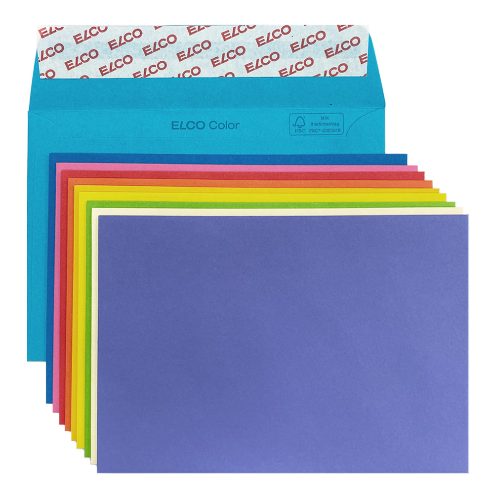 C6 Envelopes - Assorted Mix 10pk – Rubber Stamps by Montarga