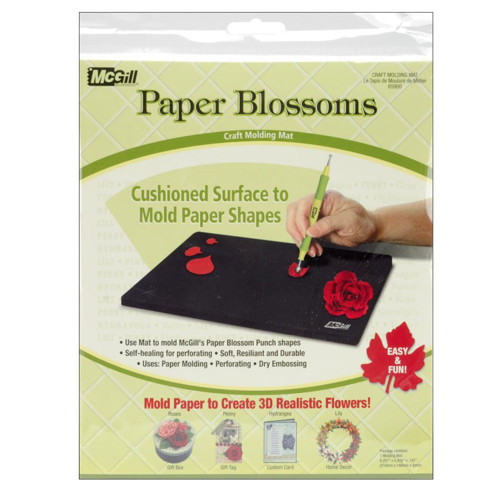 Paper Blossoms Flower Shaping Mat - 65900 – Rubber Stamps by Montarga
