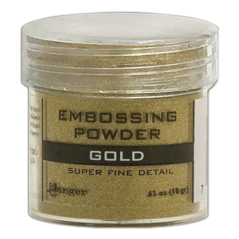 Ranger Embossing Powder - Gold Superfine – Rubber Stamps by Montarga