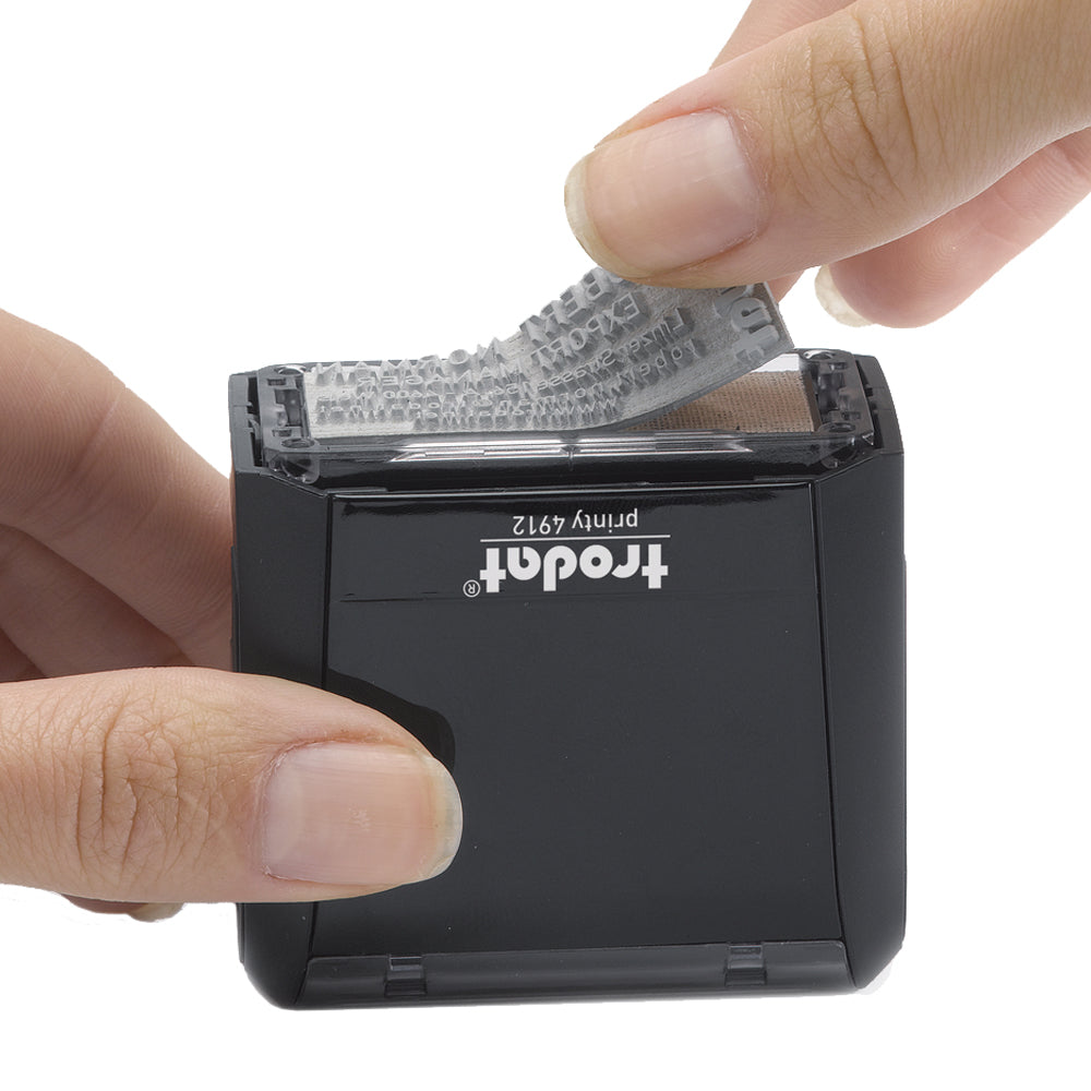 Replacement Rubber to fit a Trodat 4645 Stamp | Montarga – Rubber ...