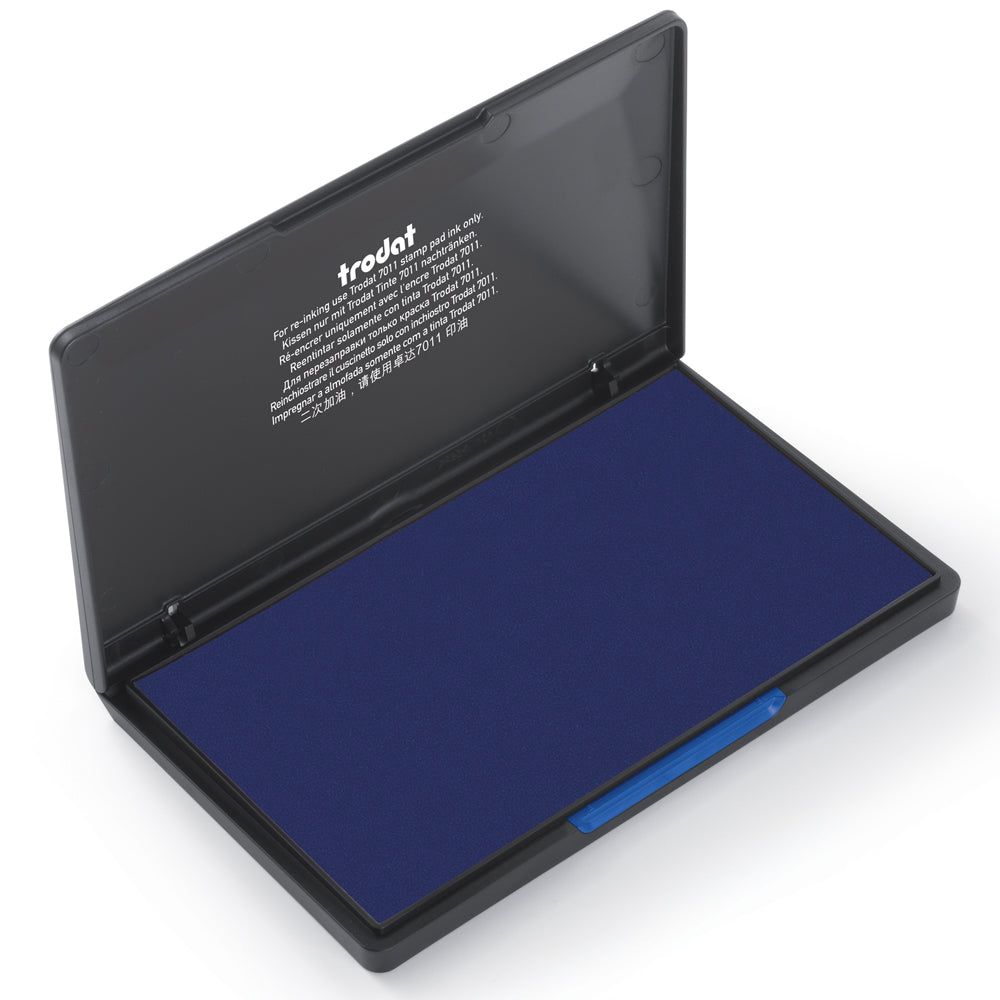 Large Office Ink Pad Trodat 9053 - Blue | Montarga – Rubber Stamps by ...